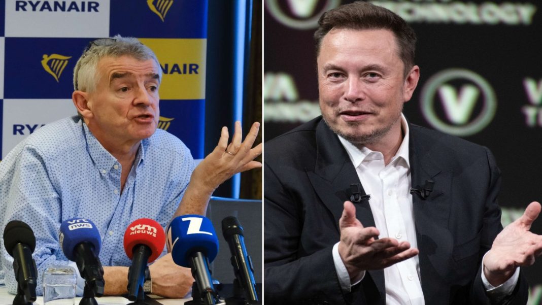 Κλιμακώνεται η σύγκρουση του Έλον Μασκ με τη Ryanair για το Starlink