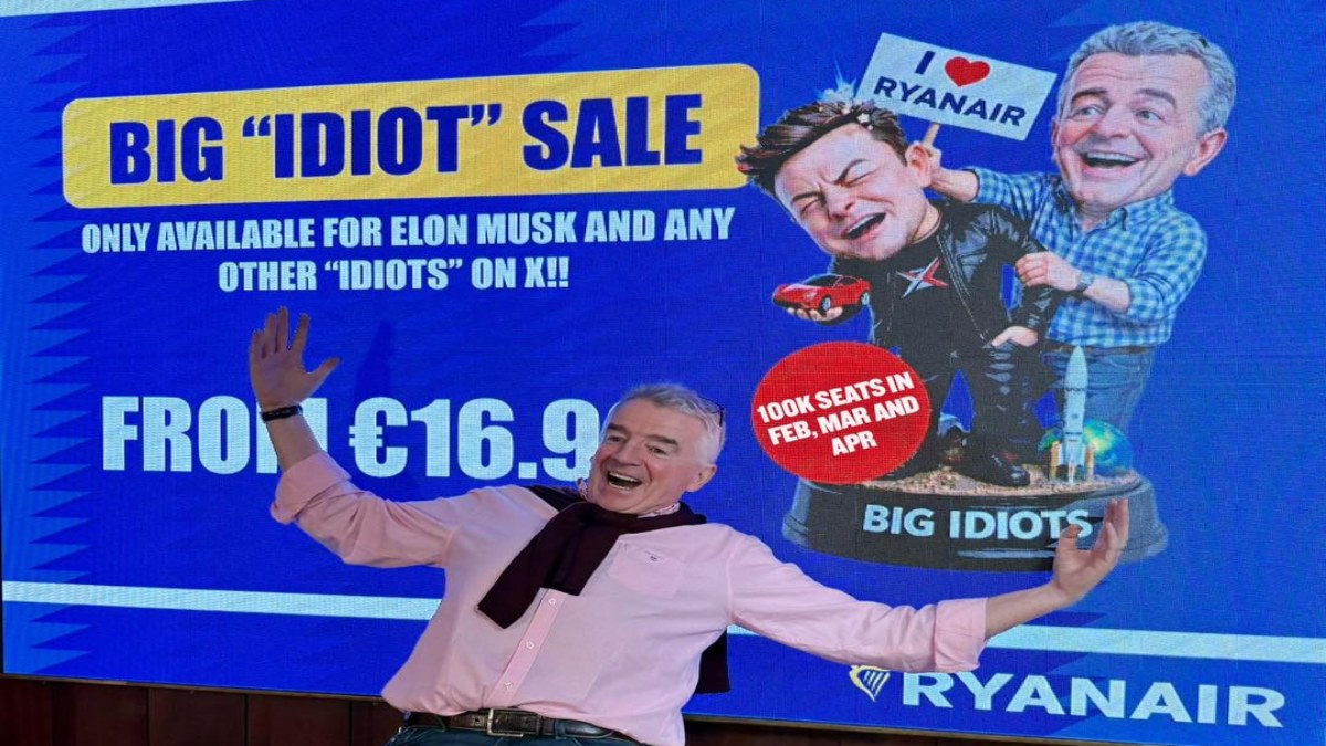 Ryanair vs Elon Musk: όταν το trolling γίνεται προσφορά εισιτηρίων